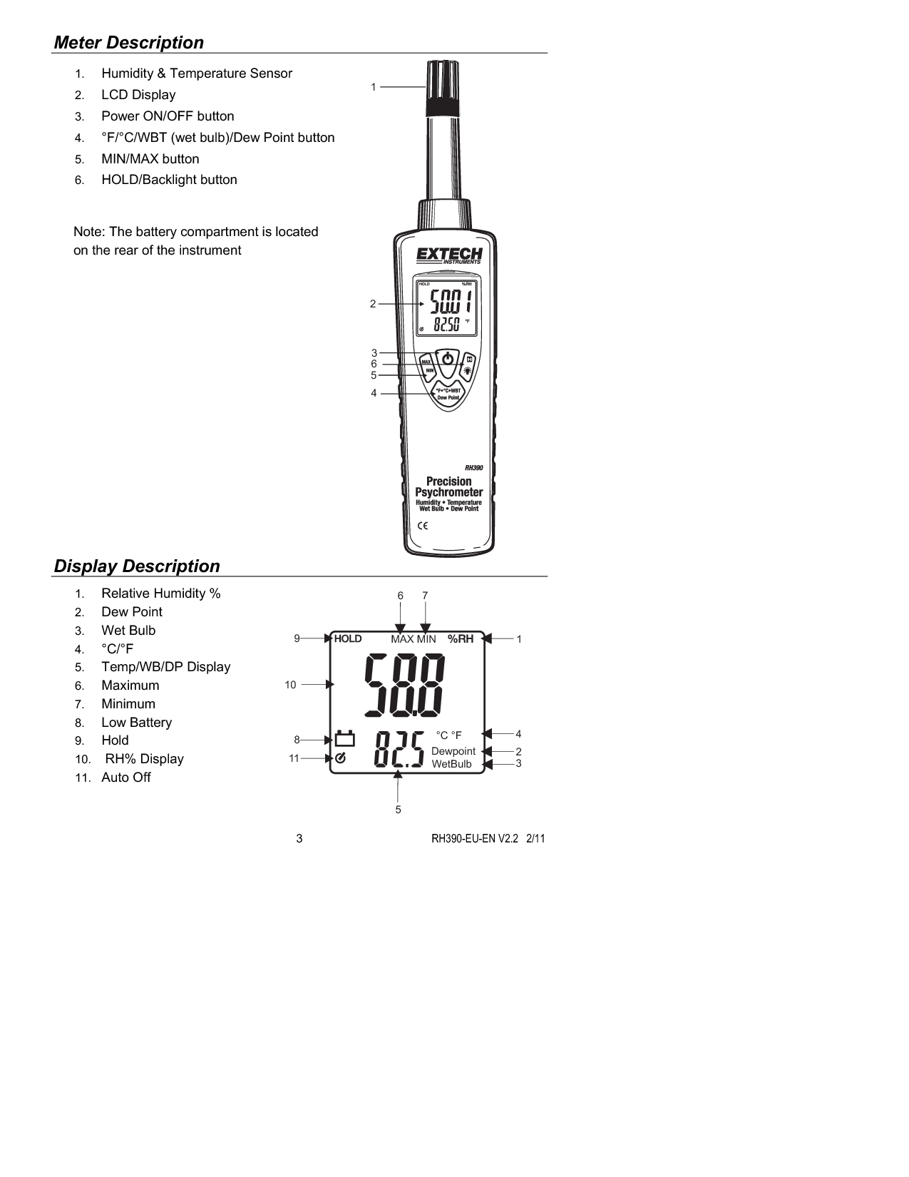 Psykrometer, precision - Metrologi.se